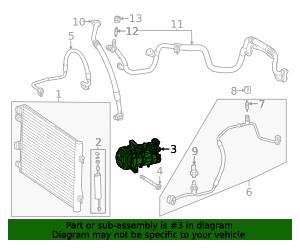 000-830-42-02-64 - A/C Compressor 2019-2023 Mercedes-Benz | Mercedes ...