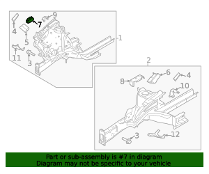 64495-S8000 - Fender Bracket 2020-2024 Hyundai Palisade ...