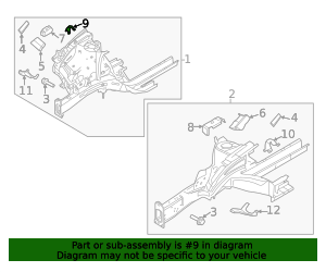 2020-2022 Hyundai Palisade Upper Bracket 64827-S8000 | OEM Parts Online