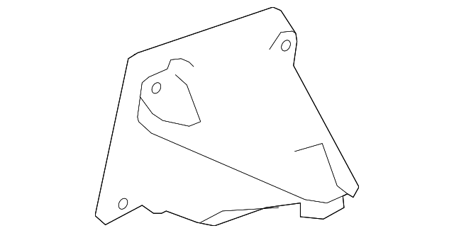 642-223-63-04 - Mount Bracket 2012-2016 Mercedes-Benz | Mercedes-Benz ...