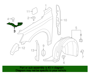 2011-2018 Volkswagen Jetta Front Brace 5C6-821-136 | OEM Parts Online