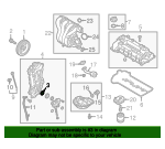 21443-03011 - Rear Main Seal 2017-2021 Kia Niro | Kia.Parts Store