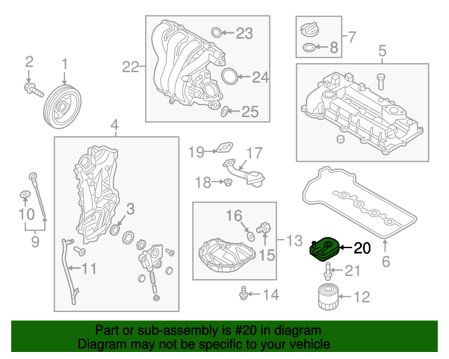 26410-03HA0 - Cooler 2017-2023 Kia | Kia.Parts Store