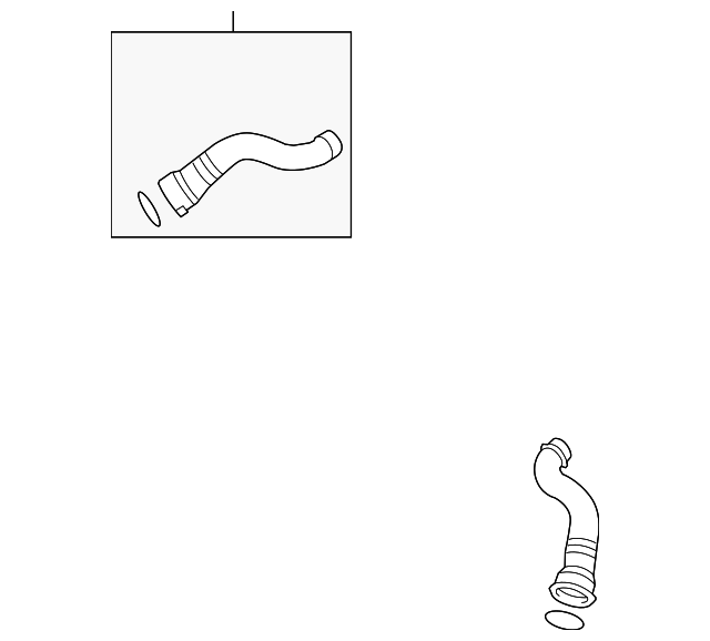 2010-2016 Porsche Panamera Coolant Line 970-110-164-72 | Sunset Porsche ...