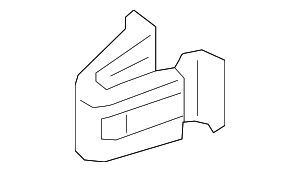 85859-3S500 - Quarter Pillar Trim Front Clip 2016-2023 Kia | Kia.Parts ...