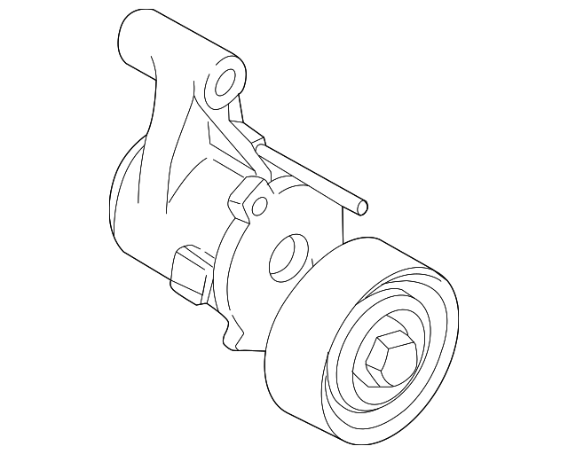 31359881 - Accessory Drive Belt Tensioner Assembly 2016-2022 Volvo | My ...