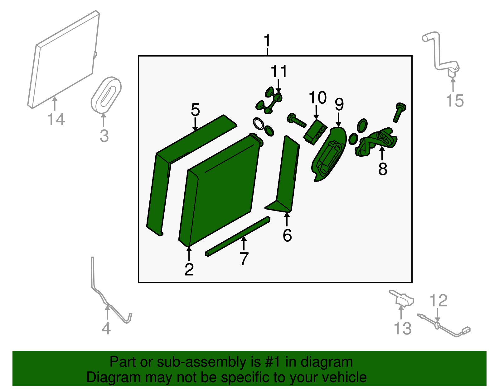 2009-2014 Nissan Murano Evaporator Assembly 27280-JN30B | Melloy Nissan ...