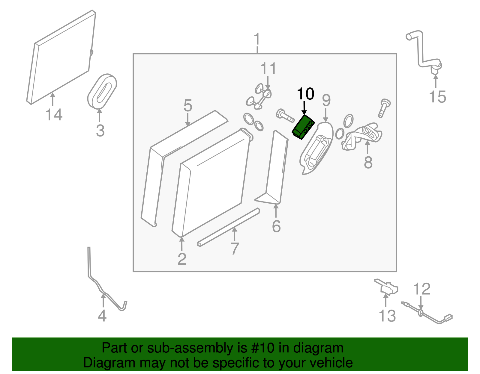 2011-2014 Nissan Murano Expansion Valve 922001AT0A | Retail Performance ...
