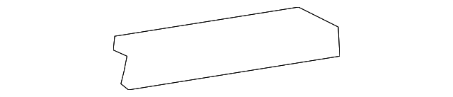 2009-2024 Nissan GT-R Bumper Cover Retainer - Passenger Side (RH) 85244 ...