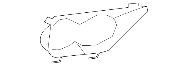 2009-2016 Nissan GT-R Guard 85064-JF00A | TascaParts.com