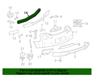 2011-2016 Nissan GT-R Reinforced Beam 85030-KB50A | QuirkParts