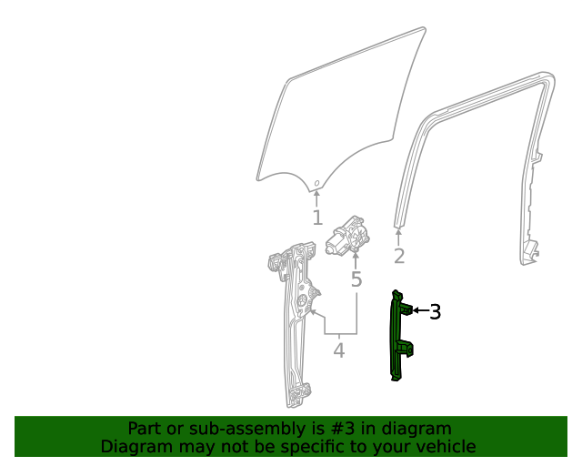 2020-2021 GM Front Guide 84018490 | GMPartsDirect.com