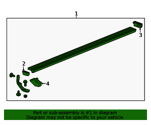 2019-2024 GM Running Board Step 84011399 | OEM GM Parts