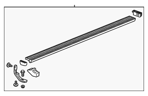 2019-2024 GM Running Board Step 84011399 GM | GMPartsDirect.com
