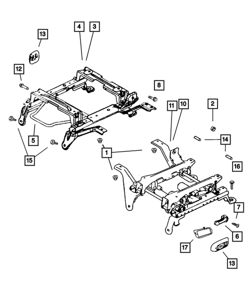 Adjusters, Covers, Shields, and Risers for 2005 Dodge Ram 2500 | QuirkParts
