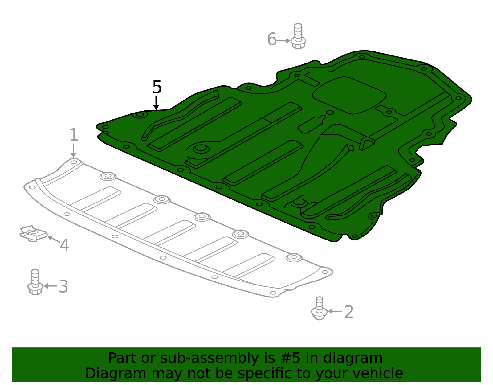 75881-5NA0A - Rear Shield 2019-2020 Infiniti QX50 | Infiniti Wholesale ...