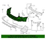 86611-L3300 - Bumper Cover 2021-2024 Kia K5 | Kia.Parts Store