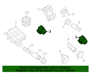 2021 Ford Bronco Window Switch M2DZ-14529-AA | TascaParts.com