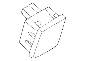 LK4Z-19N236-B - Auxiliary Outlet - 2021-2024 Ford | Lasco Auto Parts