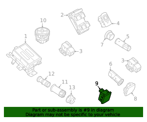 2021-2022 Ford Bronco USB Port M2DZ-19A387-C | QuirkParts
