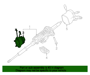 222-462-00-96 - Steering Coupling Boot 2014-2021 Mercedes-Benz ...