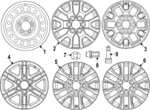 Genuine OEM Toyota Wheels | Toyota Parts Center