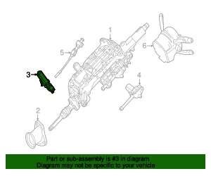 2012-2019 Mercedes-Benz Steering Column Tilt Motor 204-460-04-25 ...