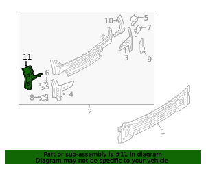 2019-2023 Audi Rear Body Panel Filler Panel 4M6-813-393 | Audi USA Parts