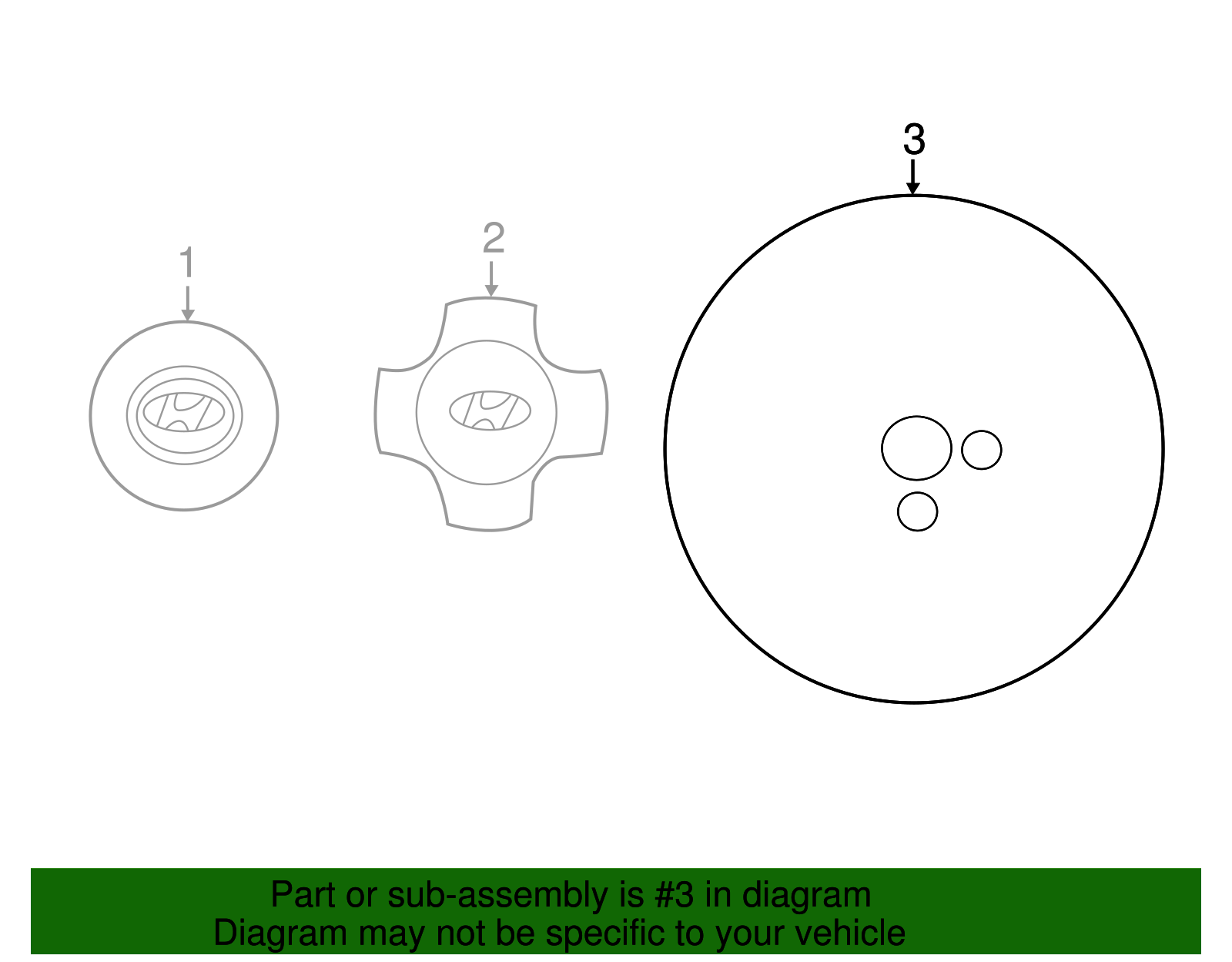 52960-1R100 - High-Quality Wheel Cover for 2015-2017 Hyundai Accent ...