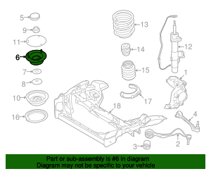 31306785962 - 2009-2016 BMW Guide Support (31-30-6-785-962) | BMW of ...