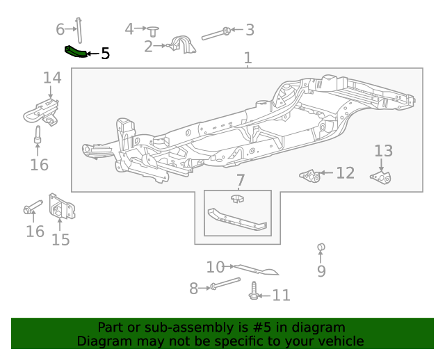 2021 Ford Bronco Front Bracket MB3Z-5F077-A | TascaParts.com