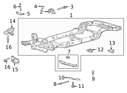 Frame & Components for 2021 Ford Bronco | QuirkParts