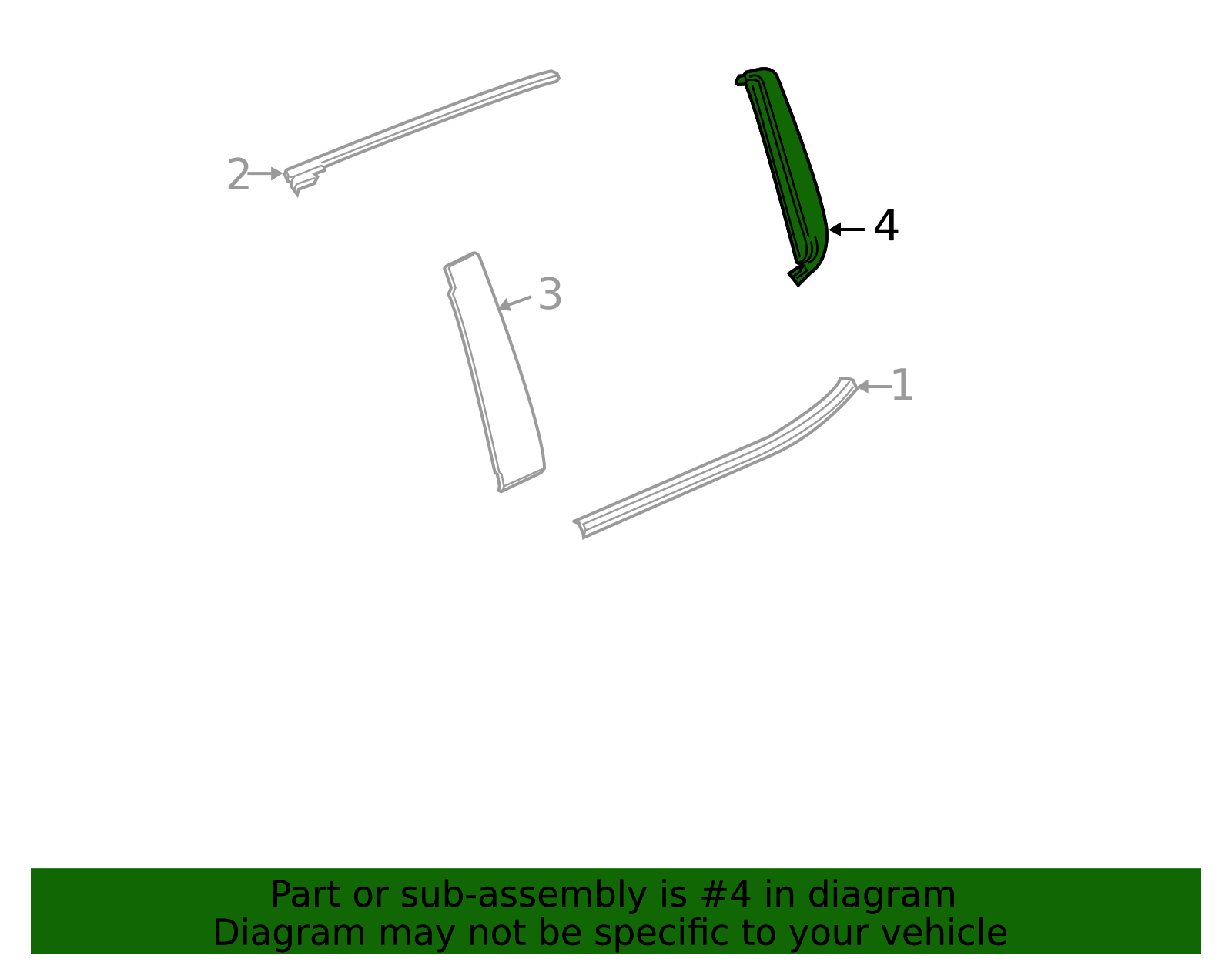 87849117 - Door Applique 2019-2025 GM | GMPartsNow