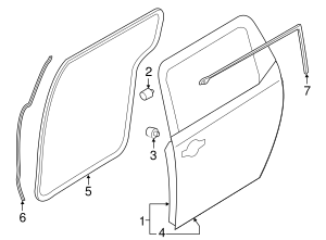 2015-2021 Kia Sedona Outer Panel 77121-A9000 | OEM Parts Online