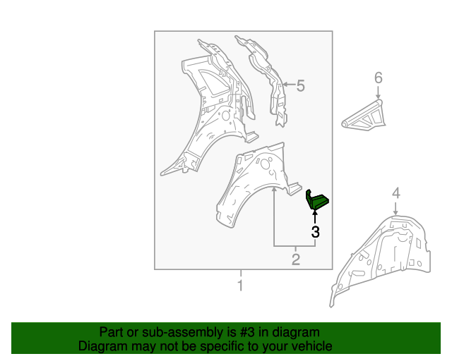 246-637-03-76 - Bracket 2015-2017 Mercedes-Benz | Mercedes-Benz USA Parts