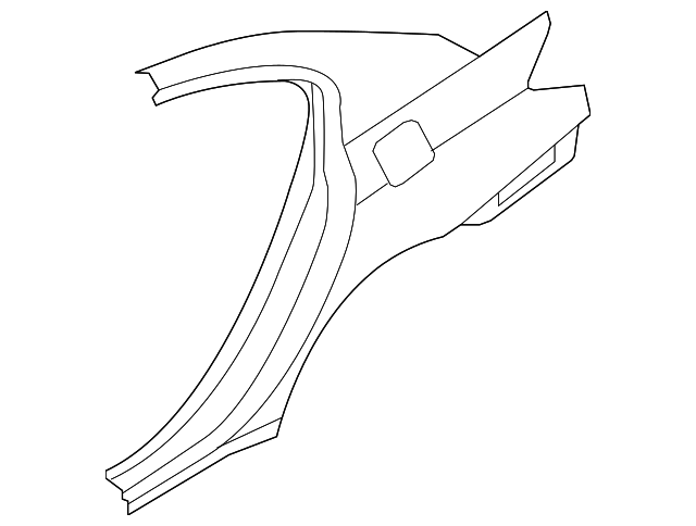 2009-2014 Hyundai Genesis Quarter Panel 71504-3MC00 | OEM Parts Online