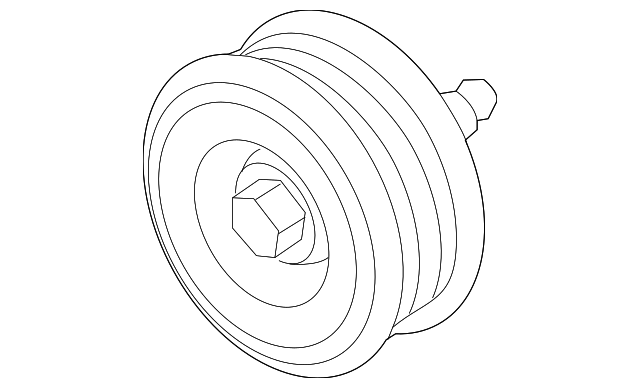 11925-1JA0A | Nissan Pulley Idler - Genuine OEM | 119251JA0A | Nissan ...