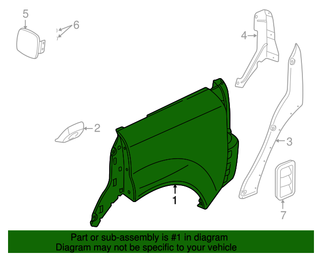 22735699 Panel - New OEM Part From GM Parts Direct | GM Parts Store