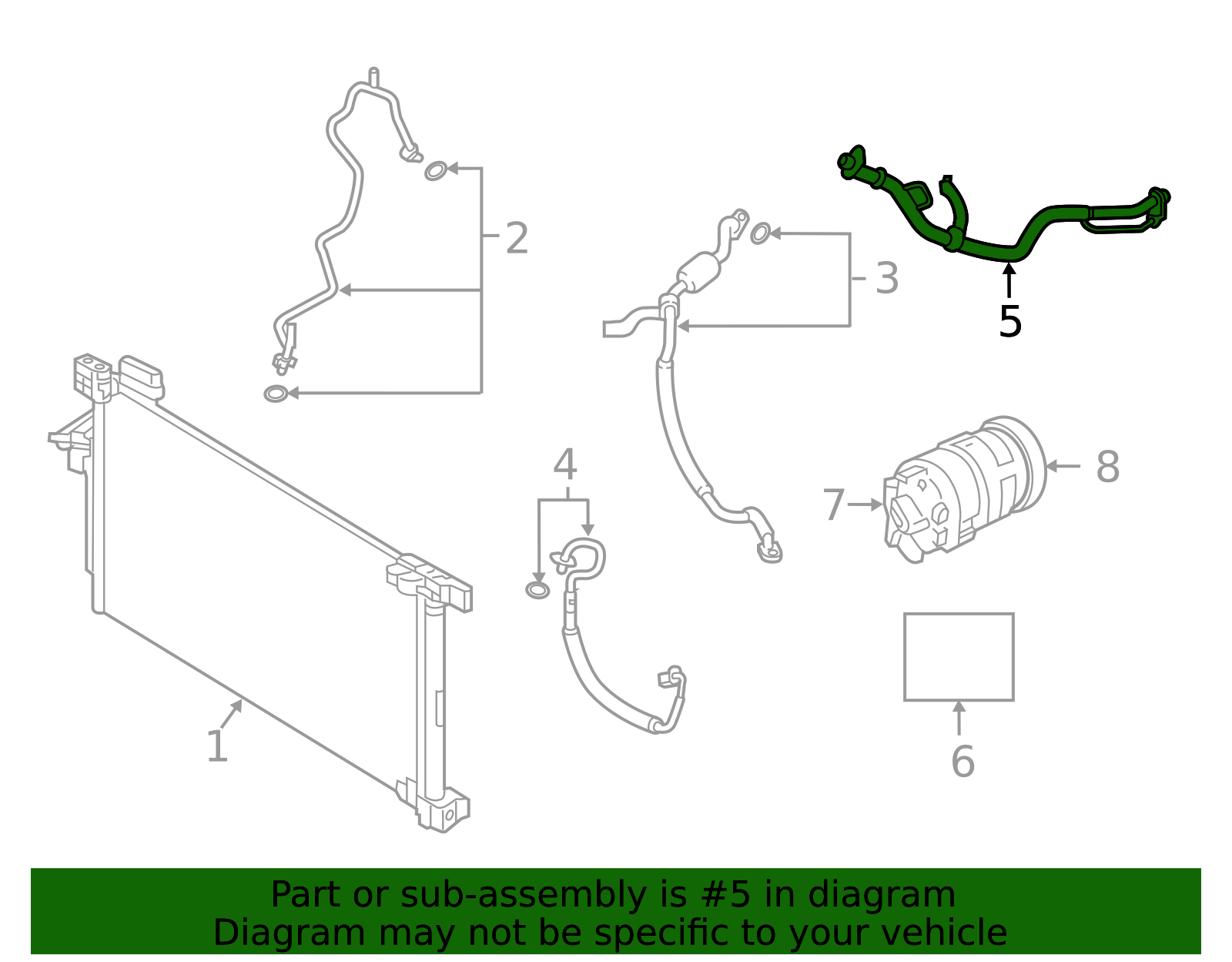 2019-2021 Nissan Altima Heat Exchanger 92446-6CB0A | Nissan Parts Plus