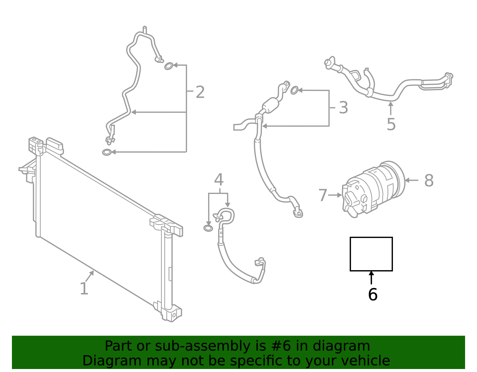 2024-2025 Nissan Altima A/C System Information Label 27090-6CA1C ...