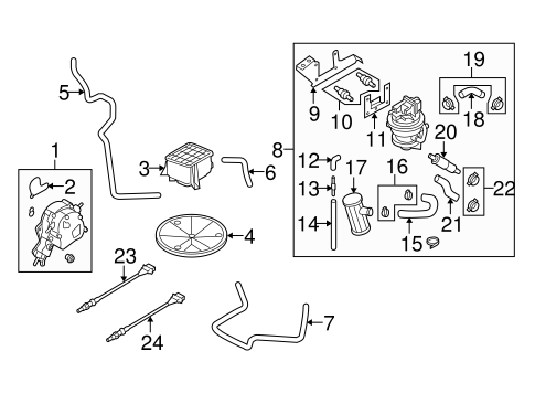 Fuel System Components for 2007 Audi A6 Quattro | Audi USA Parts
