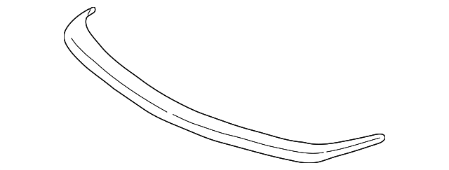 2001-2007 GM Bumper Cover Spacer Panel 88937235 | QuirkParts