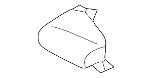 Genuine OEM Front Driver Side Bumper Impact Bar Bracket with Bolt Part ...