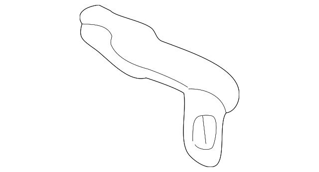 1999-2007 GM Passenger Side Front Bumper Impact Bar Brace 15705658 GM ...