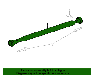 2013-2024 Jaguar Drive Shaft C2D20009 | OEM Parts Online