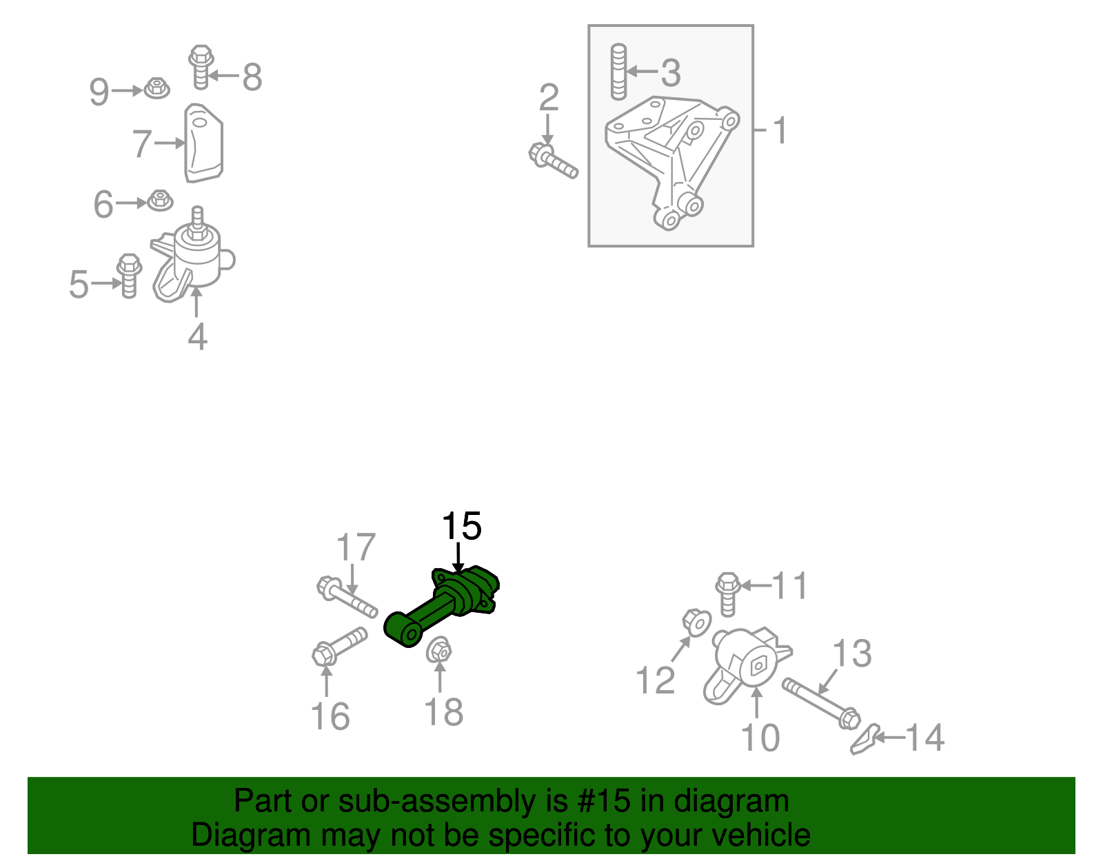 Genuine Torque Arm for 2012-2017 Hyundai | Part# 21950-1W000 | Hyundai ...