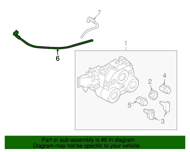 2009-2014 Nissan Cube Cable 27542-1FC0A | QuirkParts