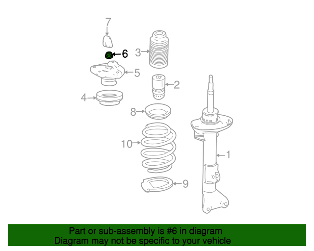 1998-2021 Mercedes-Benz Nut 000000-003277 | Mercedes-Benz Parts