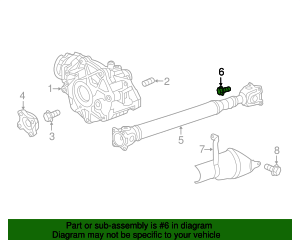 2011-2023 Chrysler 300 Bolt 6508295AA | TascaParts.com