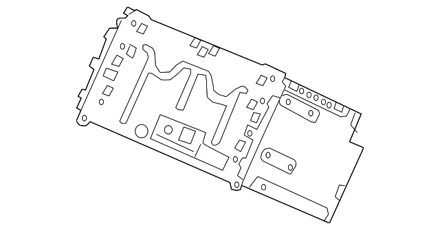 39171-TBA-A22 - Audio Unit Assembly Base (Panasonic) - 2018 Honda Civic ...